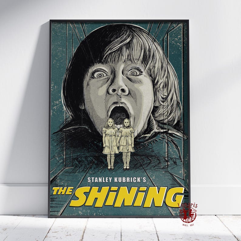 The Shining Poster | Jack Torrance Wall Art | Unframed Canvas Print ...
