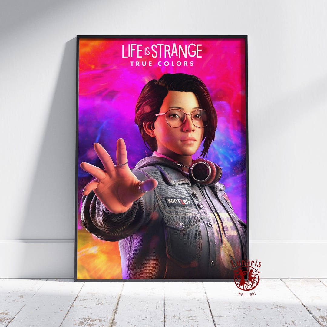 Life is Strange Poster | True Colors Wall Art | Unframed Canvas Print ...