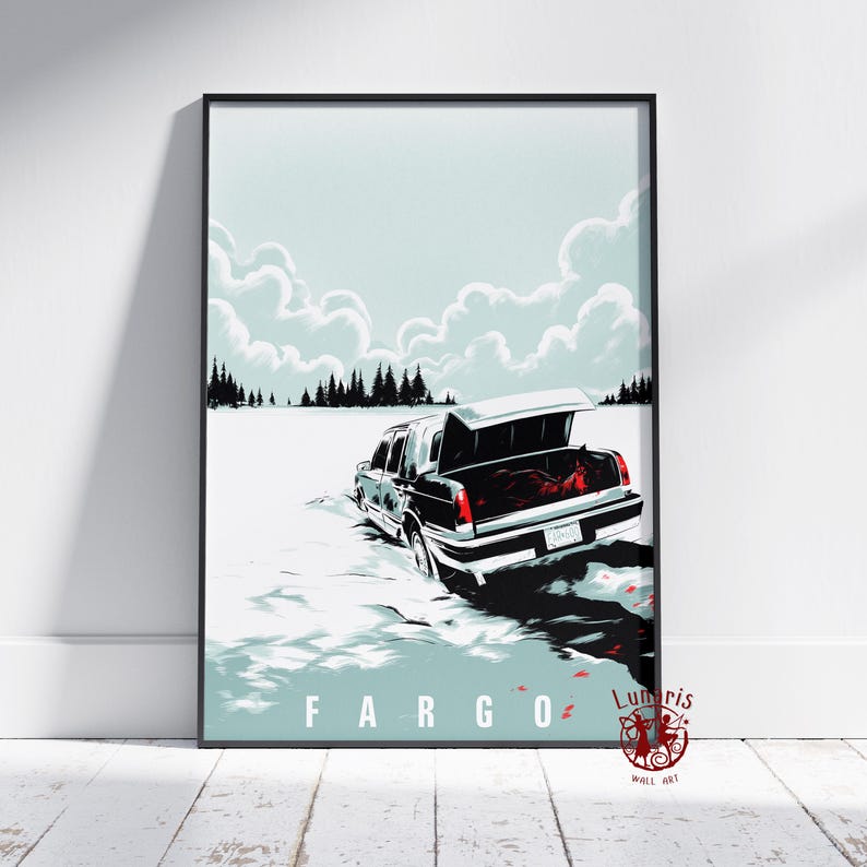 Fargo Poster | Lester Nygaard Wall Art | Unframed Canvas Print | Gift ...