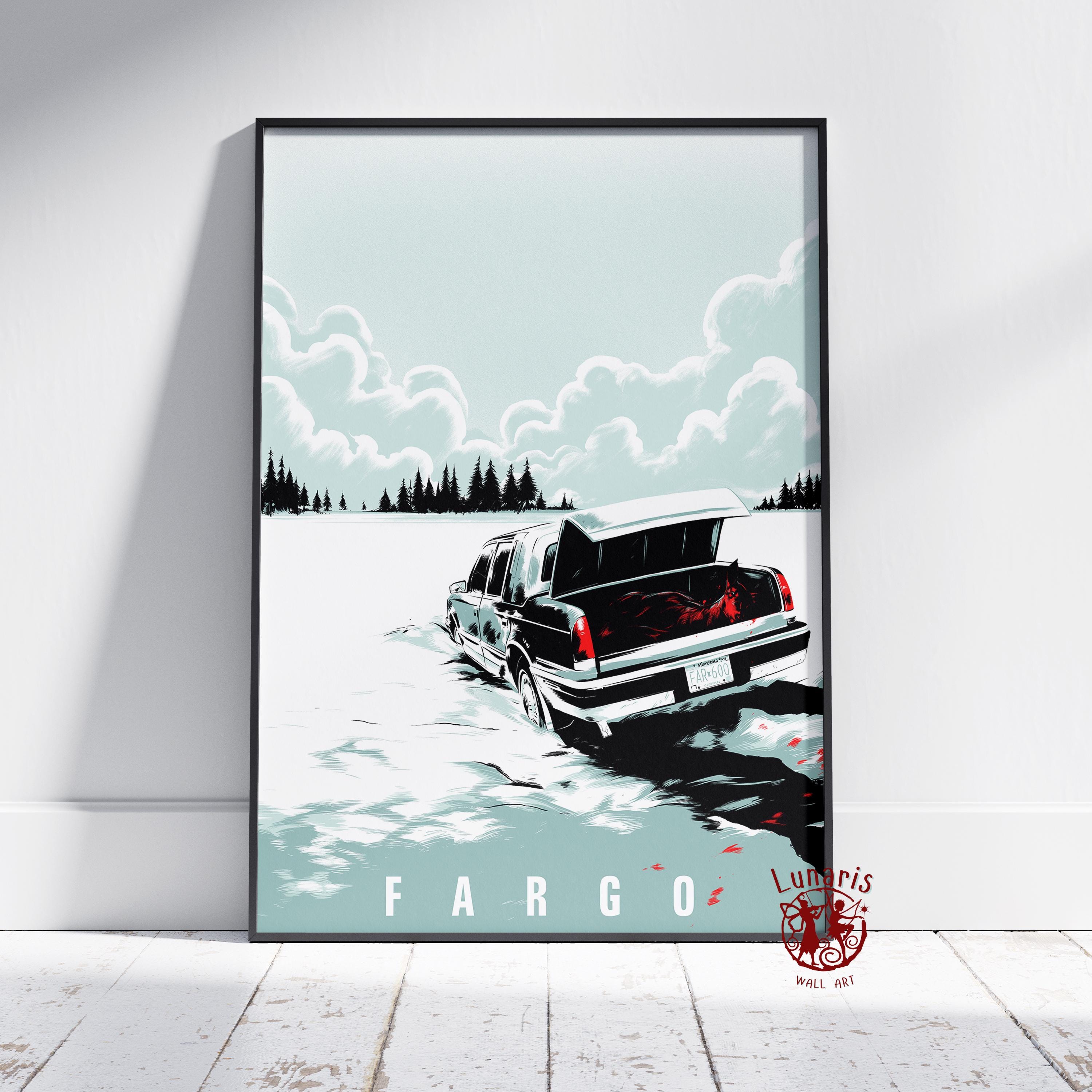 Fargo Poster | Lester Nygaard Wall Art | Unframed Canvas Print | Gift ...