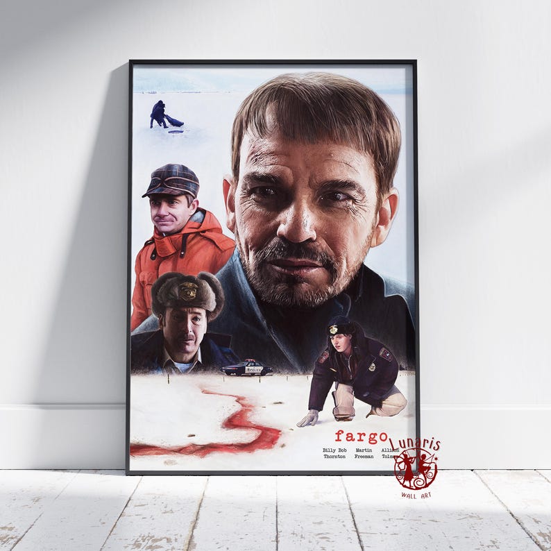 Fargo Poster | Lester Nygaard Wall Art | Unframed Canvas Print | Gift ...