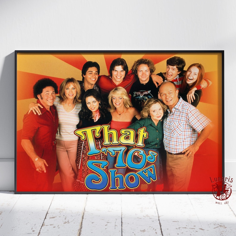 That '70s Show Poster | Eric Forman Wall Art | Unframed Canvas Print ...