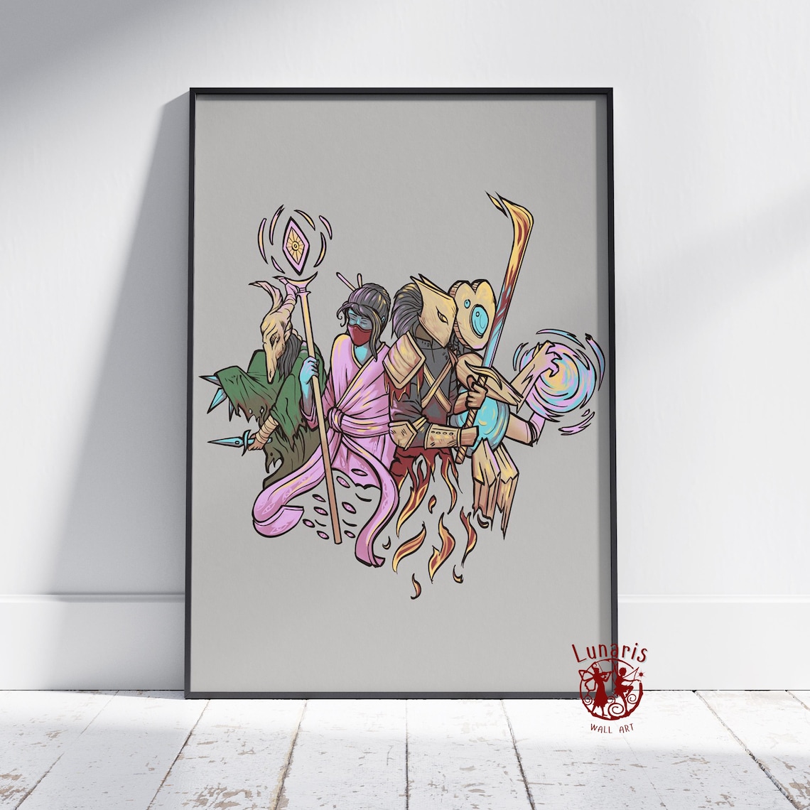 Slay the Spire Poster | Silent Wall Art | Unframed Canvas Print | Gift ...