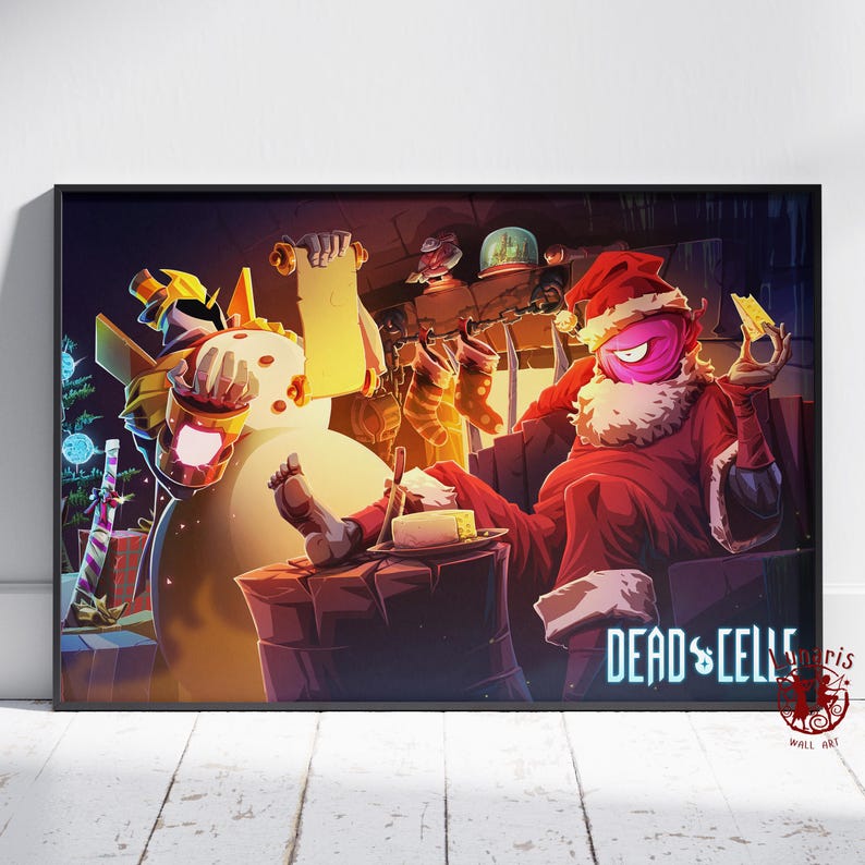Dead Cells Poster | the Beheaded Wall Art | Unframed Canvas Print ...
