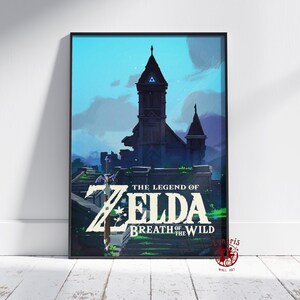 The Legend of Zelda Poster | Breath of the Wild Wall Art | Unframed ...