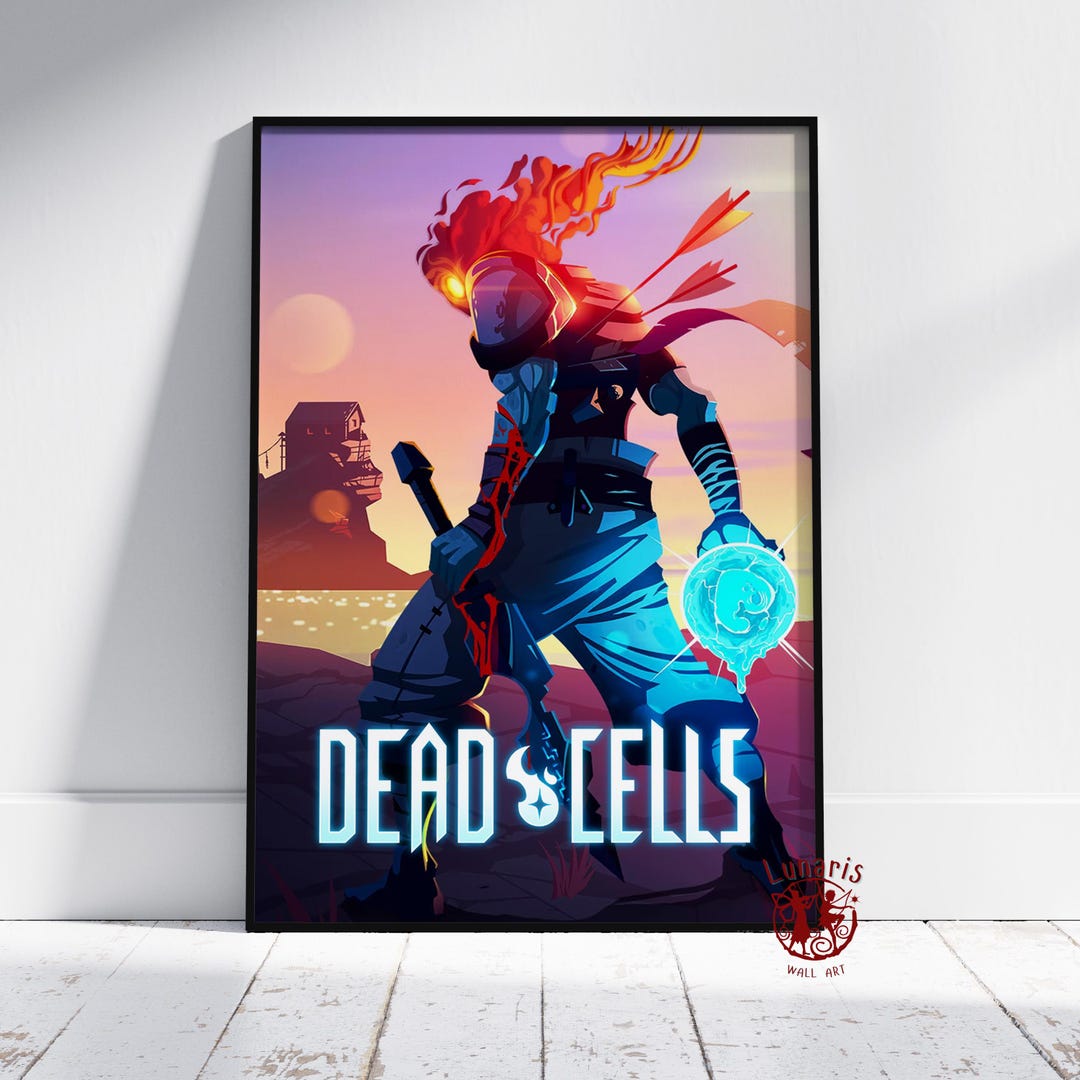 Dead Cells Poster | the Beheaded Wall Art | Unframed Canvas Print ...