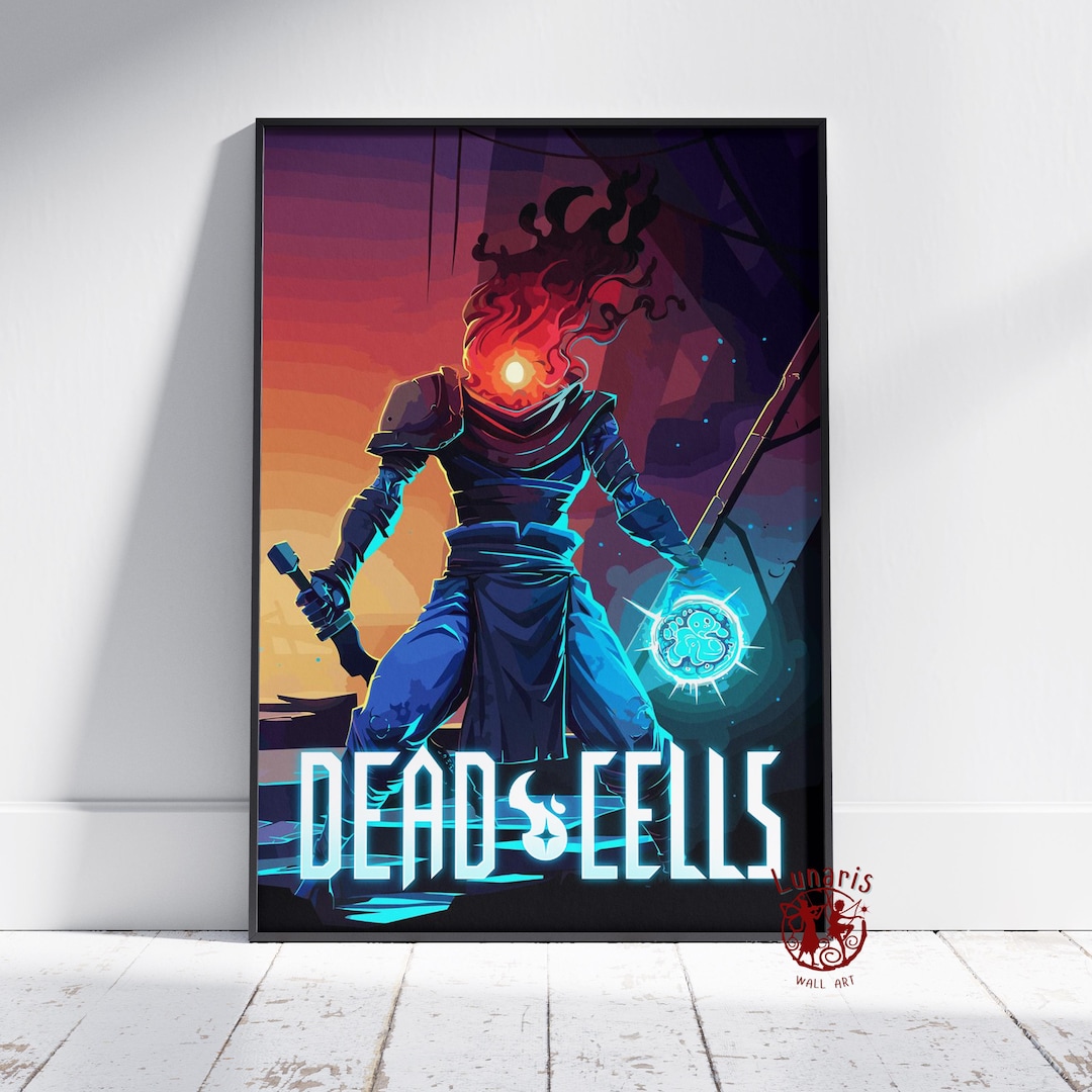 Dead Cells Poster | the Beheaded Wall Art | Unframed Canvas Print ...