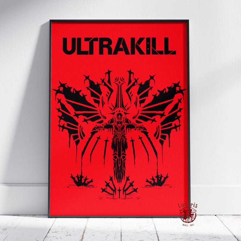 Ultrakill Poster - Etsy