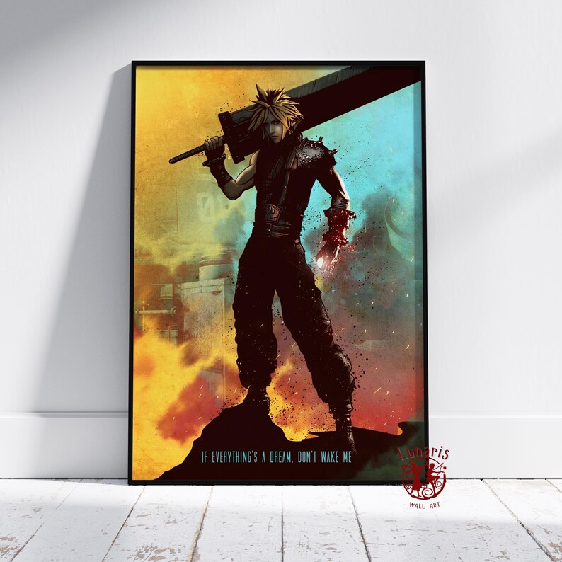 Classic Video Game Characters Poster | Zelda Wall Art | Unframed Canvas ...