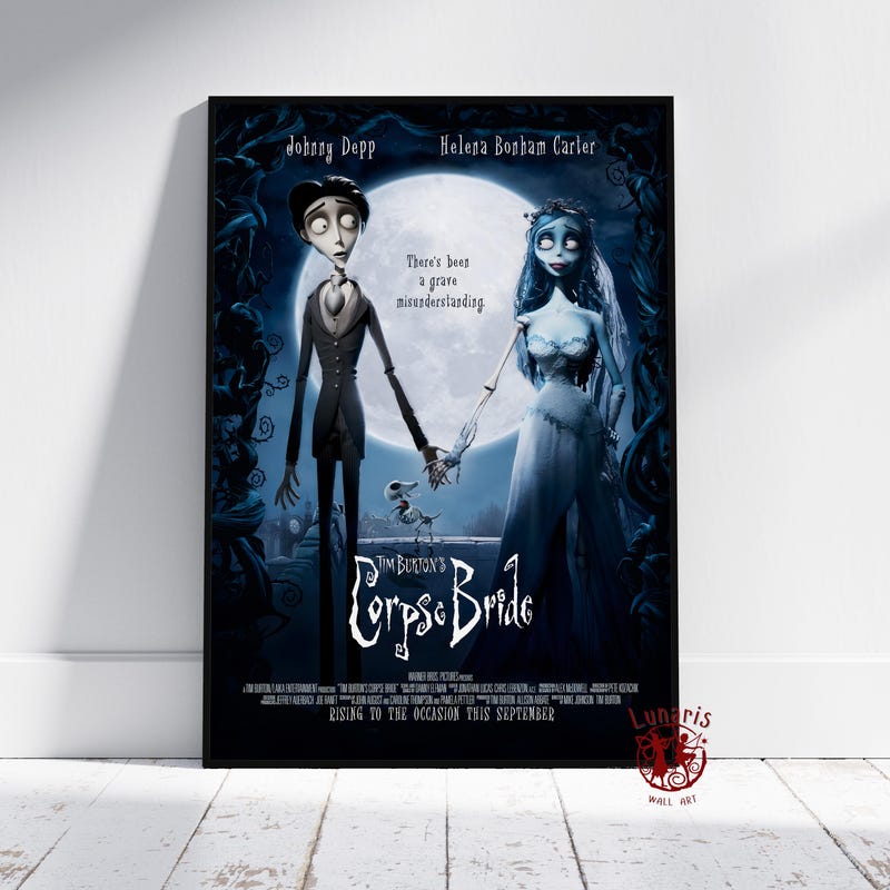 Corpse Bride Poster - Etsy