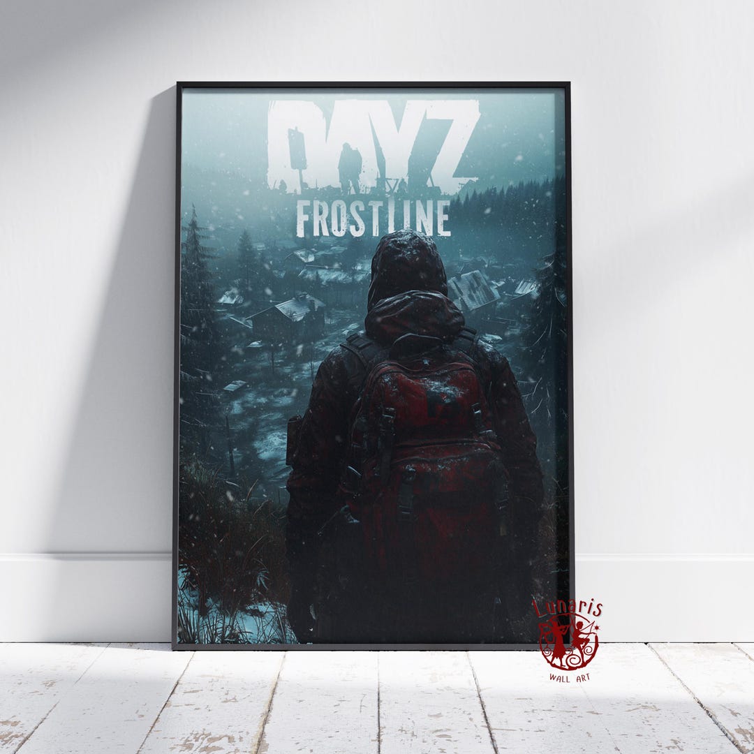 Dayz Poster Survival Game Wall Art Unframed Canvas Print Gift Game ...