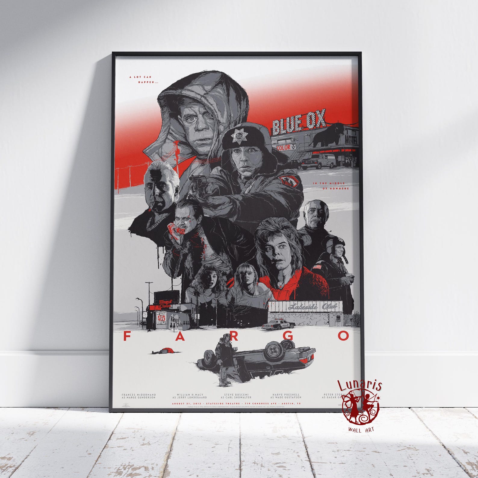 Fargo Poster | Lester Nygaard Wall Art | Unframed Canvas Print | Gift ...