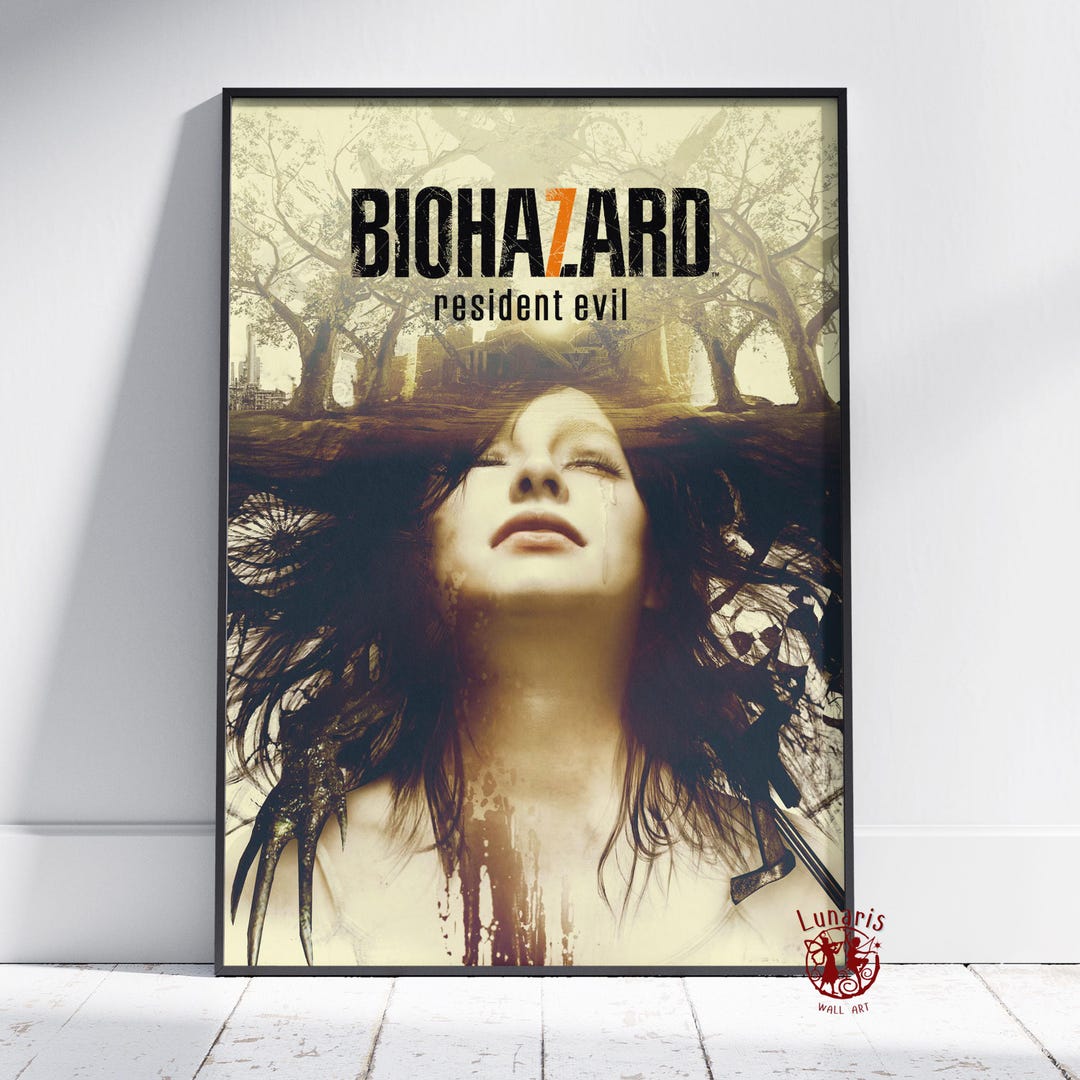 Resident Evil 7 Biohazard Poster | Eveline Kennedy Wall Art | Unframed ...