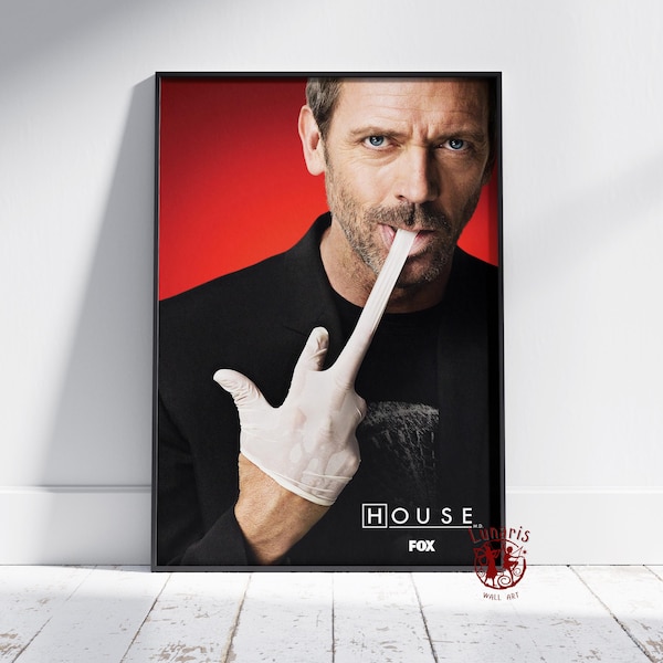House Md Poster - Etsy