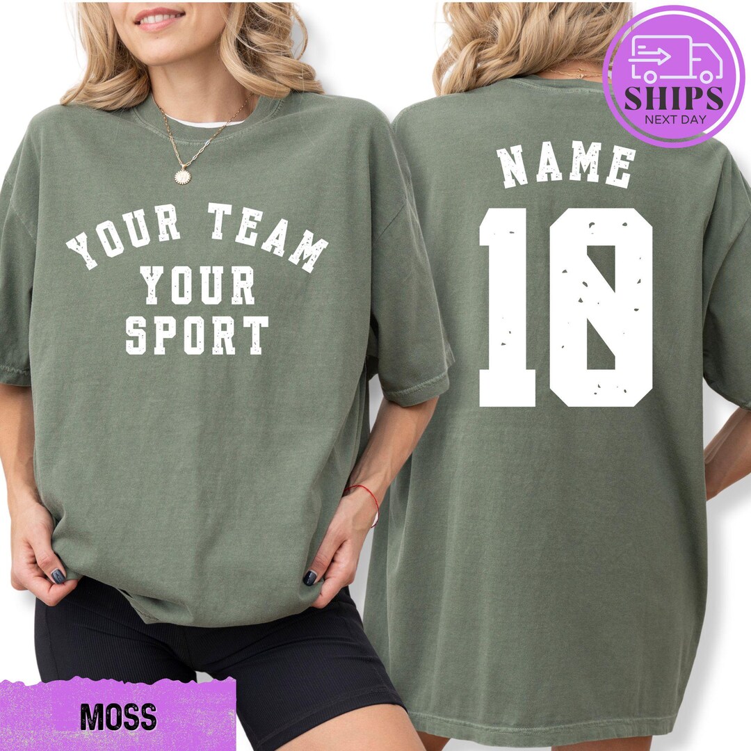 Custom Sport Team Shirt / Personalized Team Sport Shirt / Fan Favorite ...