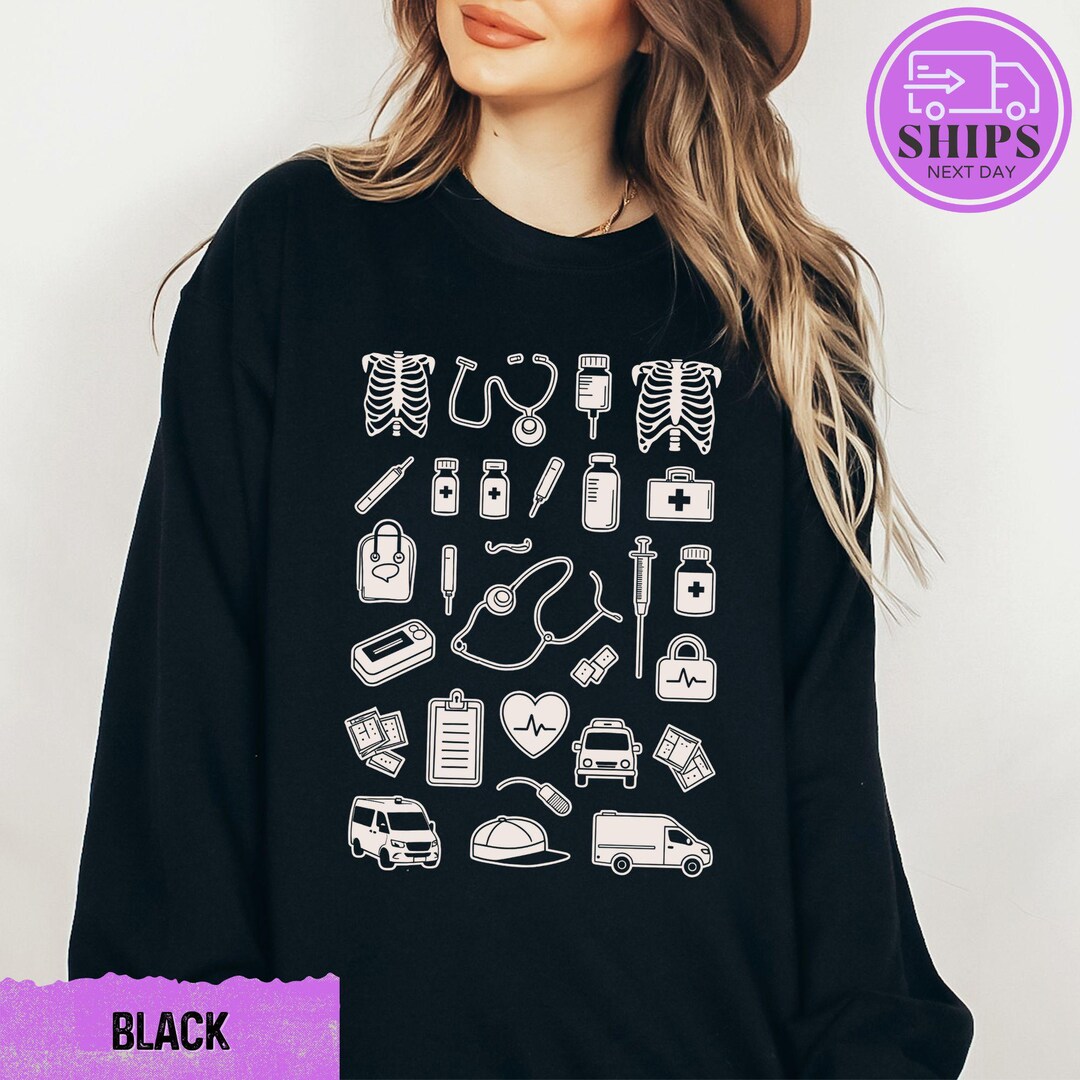 Nurse Sweatshirt / RN Nurse Gift / Nursing Essentials Sweatshirt ...