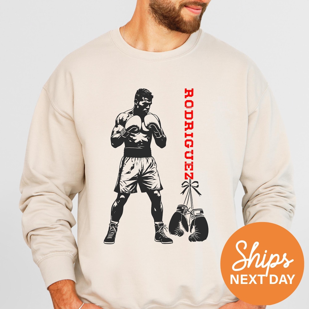 Personalized Boxing Hoodie / Matching Boxer Sweatshirts / Boxing Fan ...