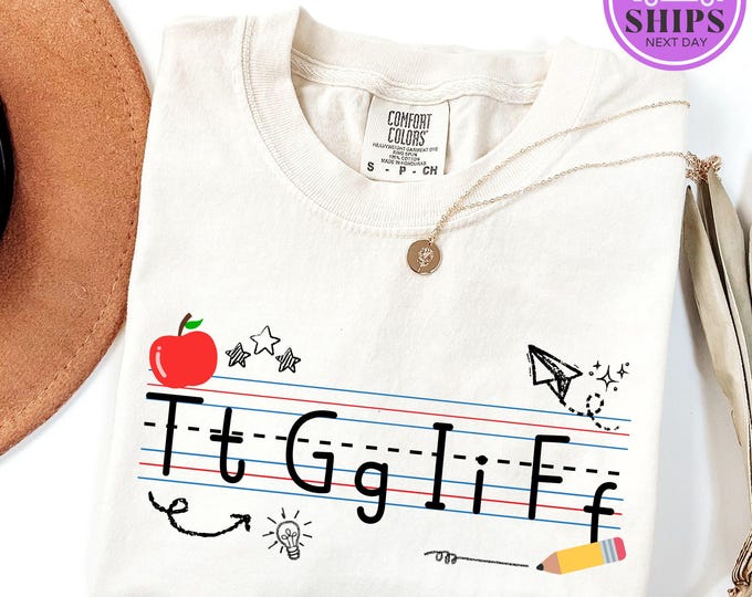 TGIF Teacher Shirt, Kindergarten Teacher Shirt, Christmas Teacher Gift, Teacher Shirts, Teacher ...