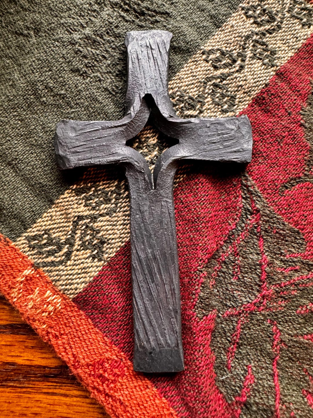 Blacksmith Split Cross - Etsy