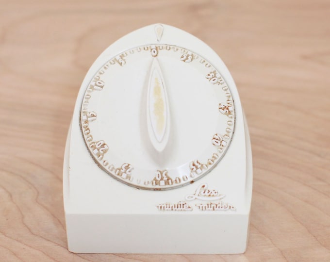 Lux Minute Minder Kitchen Timer/ Large Working Classic Style Egg Timer ...