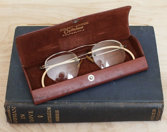 Shurset Rimway Ful-vue 12K Gold Octangle Wire Rimmed Spectacles in ...