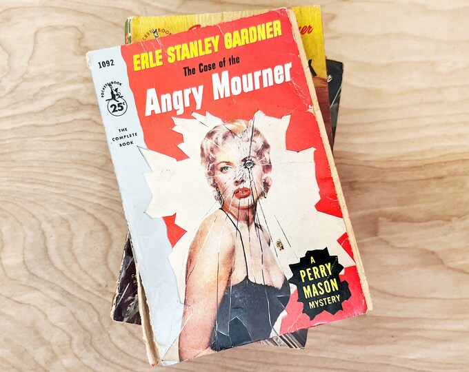 Set of 8 Vintage Perry Mason Pulp Fiction Novels by Erle Stanley ...