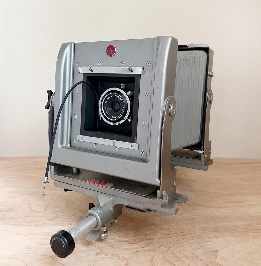 Calumet View Camera W Schneider-kreuznach Angulon 1:6,8/90 Lens/ Nice ...