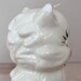 Kitschy Cute Cat Bank/ Rare Mid Century Large Ceramic Kitty Cat Piggy ...