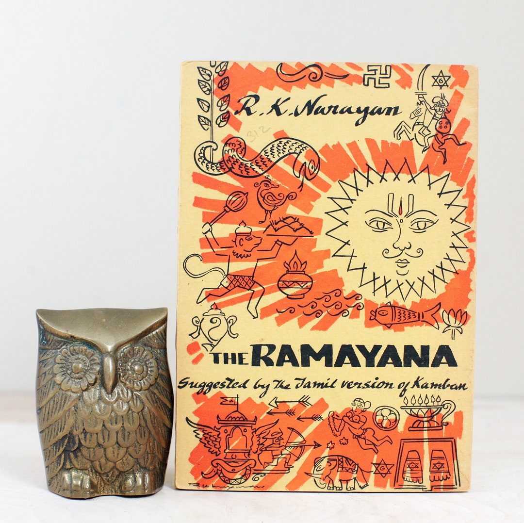 The Ramayana by R.K. Narayan/ HTF 1970s Viking Paperback Illustrated by ...