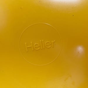 Yellow Hellerware 7 Piece Mixed Lot/ Heller Design by Massimo Vignelli ...