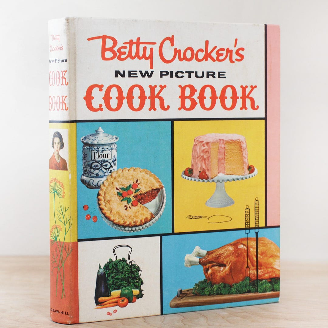 Betty Crocker's NEW Picture Cook Book/ HTF Hardcover First Edition ...