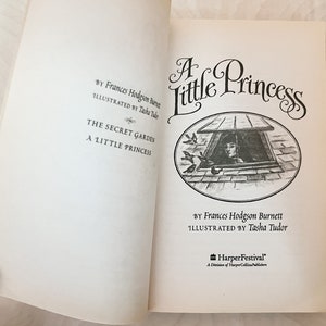 A Little Princess by Frances Hodges Burnett/ 1999 Paperback Edition ...