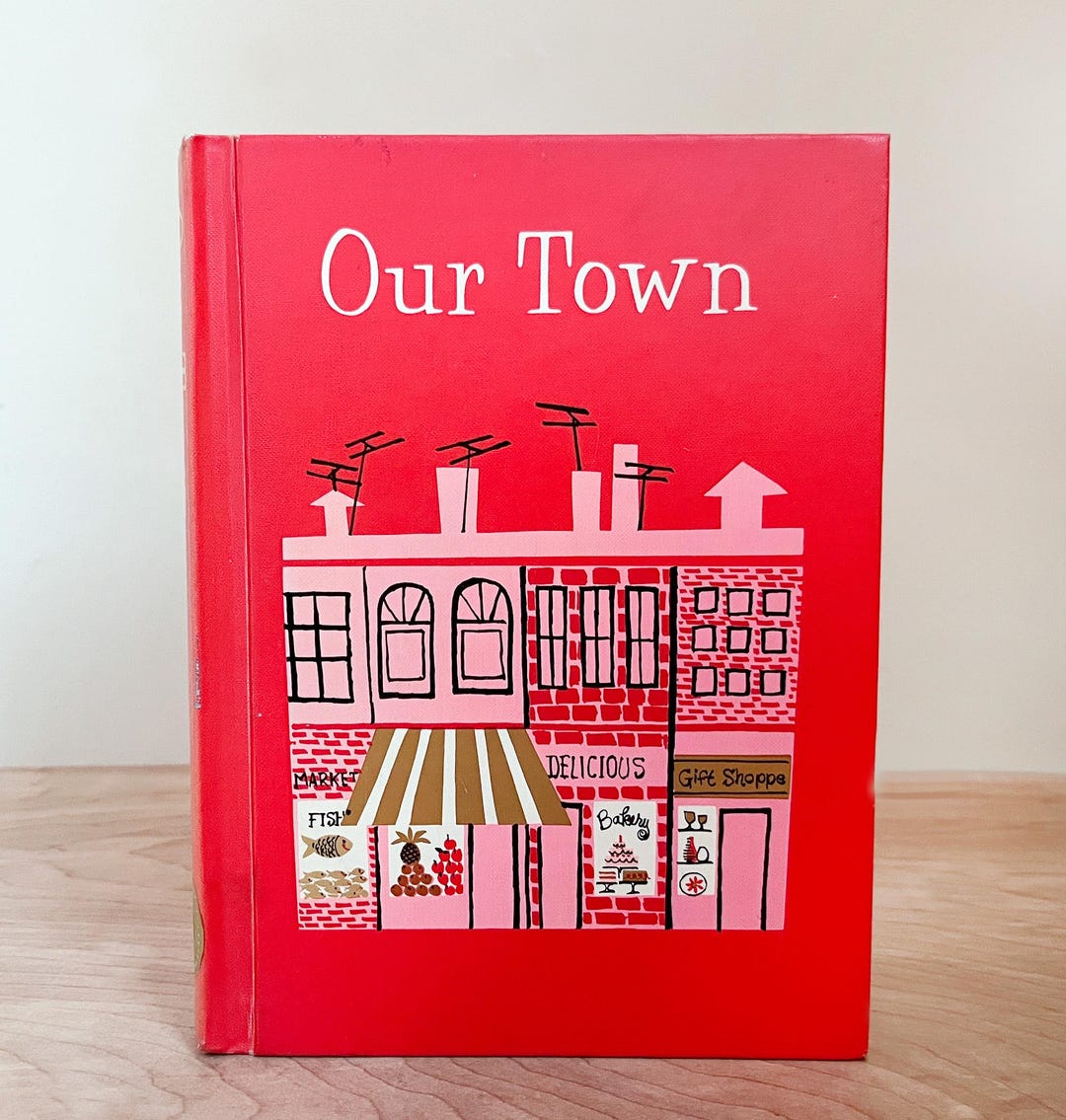 Our Town ~ Sheldon Basic Reading Series/ 1966 Edition W Great Mid ...