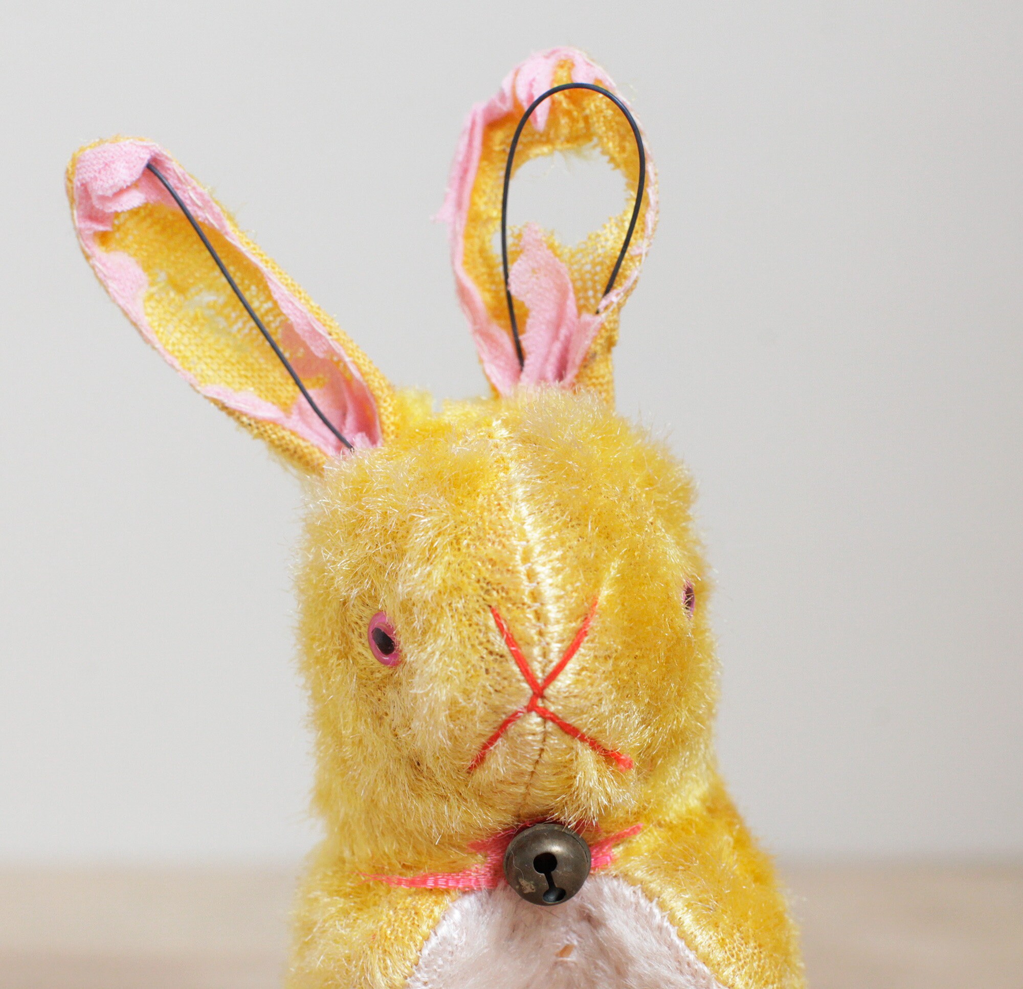 Antique Woolworths Six Penny Rabbit W Bell/ Kitschy Cute Early 20th ...