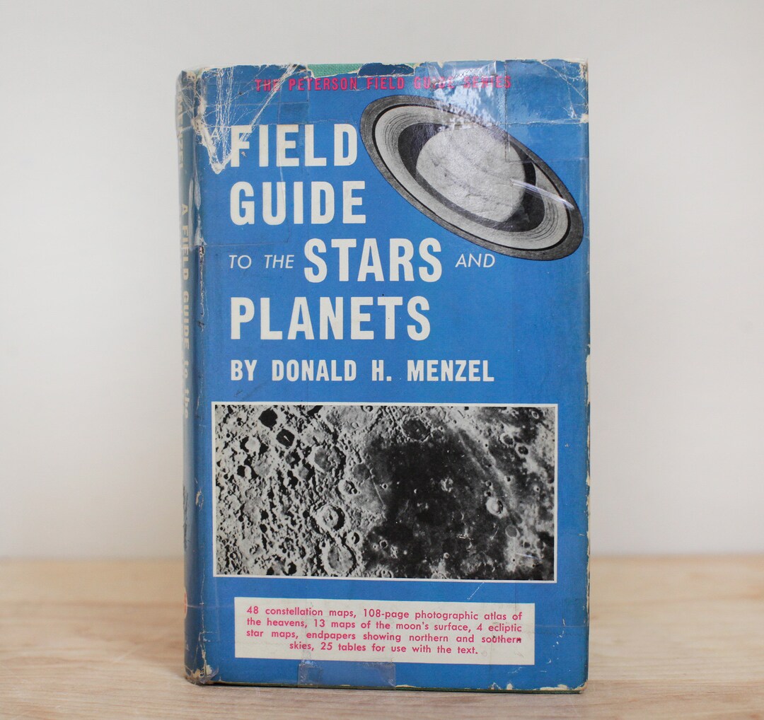 A Field Guide to Stars & Planets W Cover/ Nice 1964 Peterson Field Guid ...