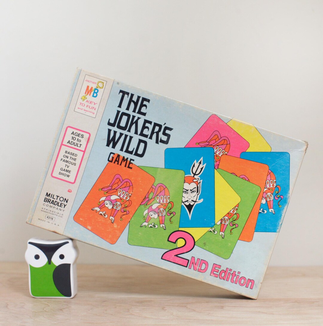 The Joker's Wild Game/ Based on the 70s TV Game Show/ 1974 2nd Ed W ...