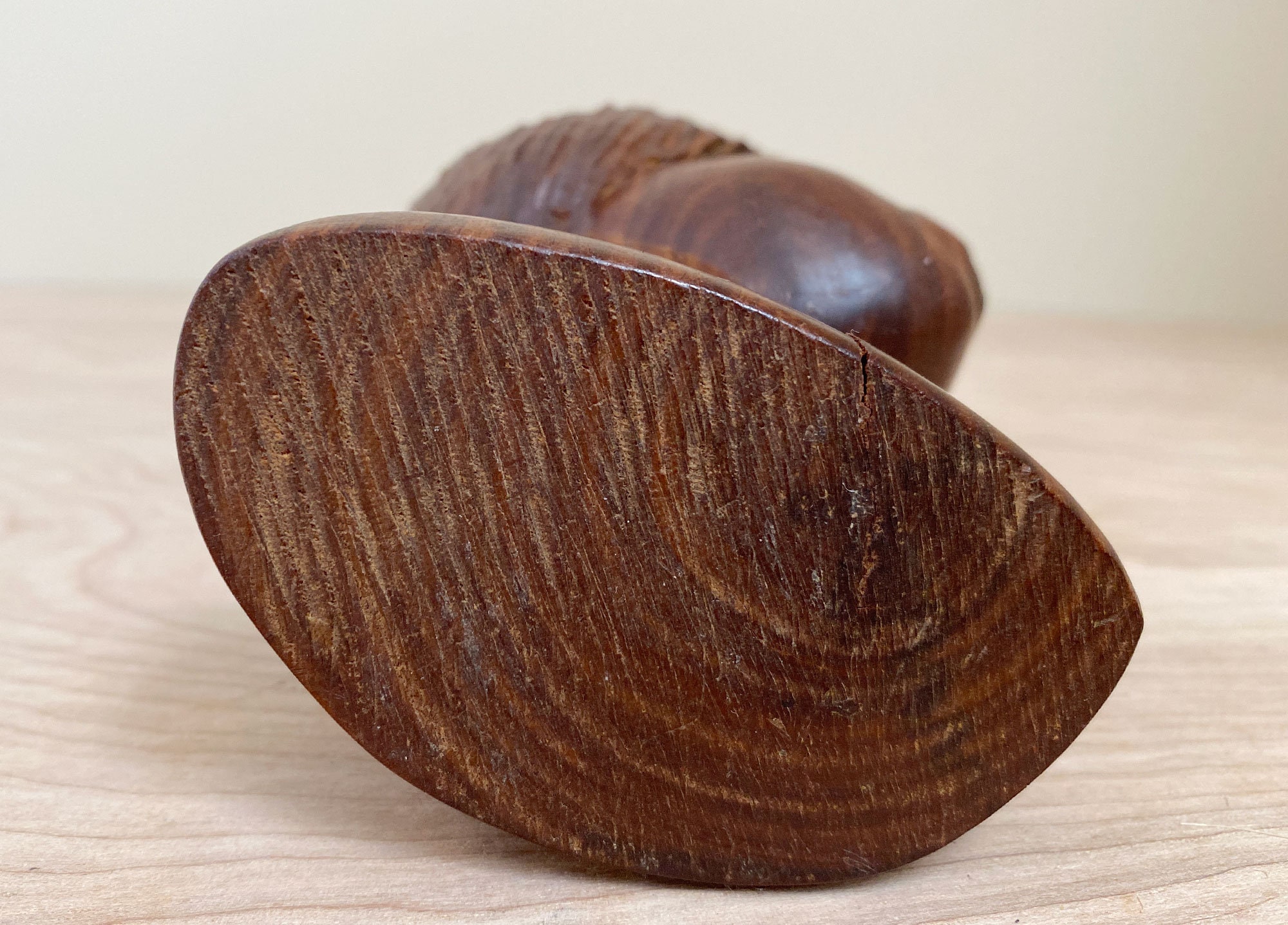 Hand Carved Mod Afro Man Wood Sculpture/ Unique & Beautifully - Etsy