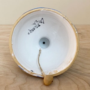 Pretty Spanish Lady Bell/ Hand Painted Ceramic Figure/ Mid Century Ring ...