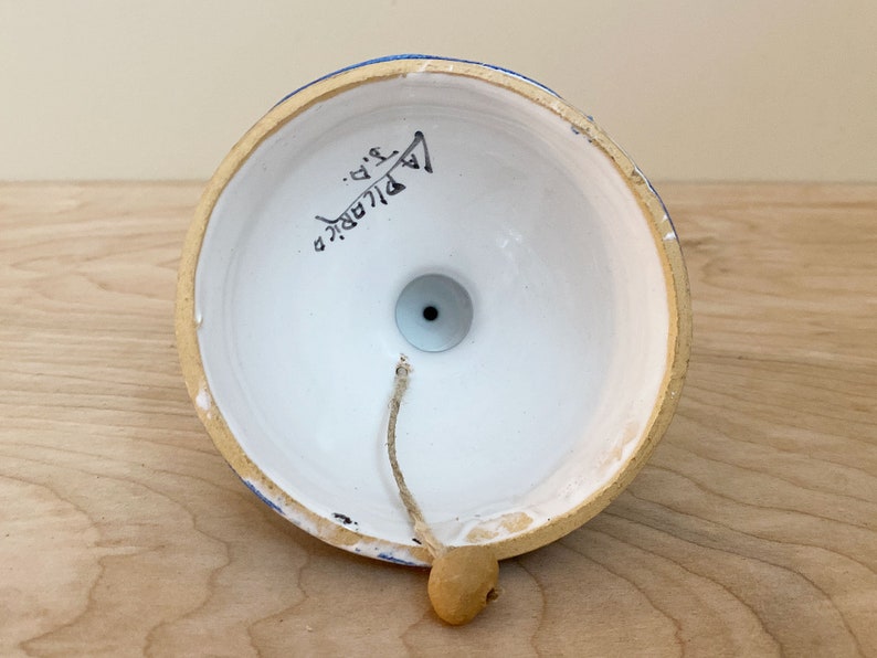 Pretty Spanish Lady Bell/ Hand Painted Ceramic Figure/ Mid - Etsy