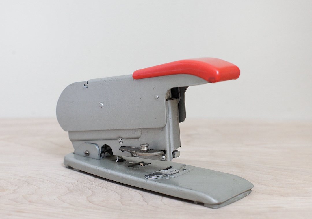 Bates Stapler Model C Stapler/ Mid Century Industrial Workhorse Wire ...