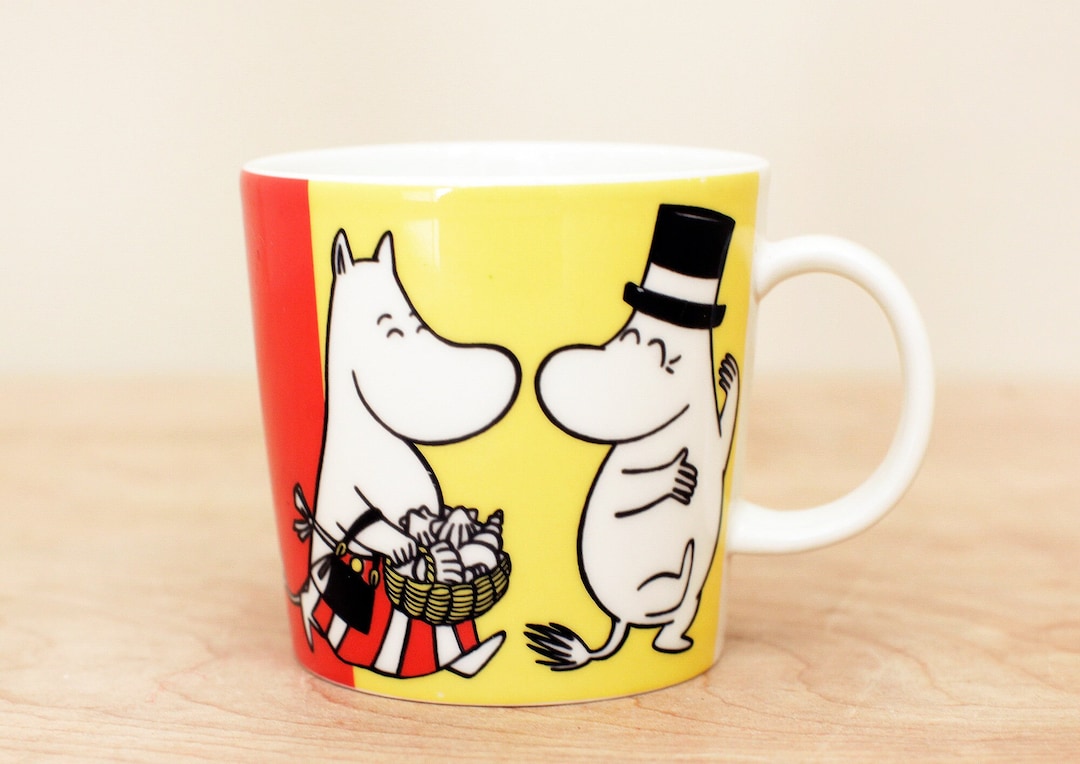 Arabia Finland Moomin Perhe (family) Mug/ Teema Shape by Kaj Franck ...