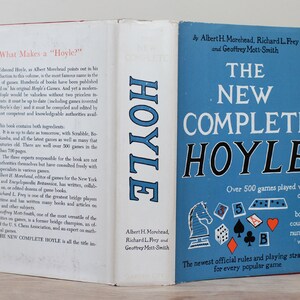 Two 1960s Hardcover Hoyle Books/ Your Choice of the New Complete Hoyle ...