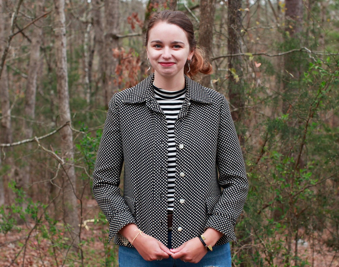 Miss Fox Created by Seymour Fox Jacket/ Cute 50's Vintage Polka Dot ...