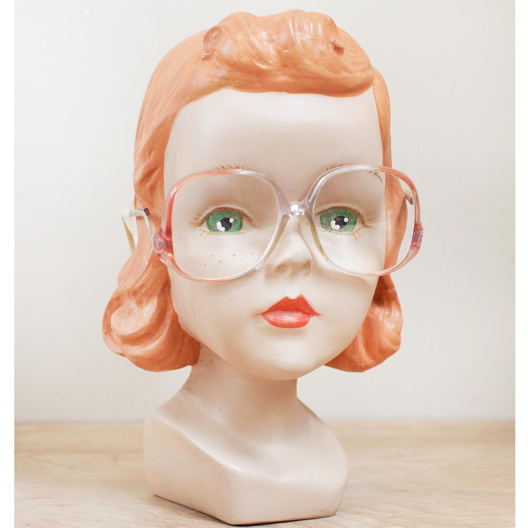 Magnivision Oversized Readers 1.50 / 1980s Pink Ombre Frames W Curved ...