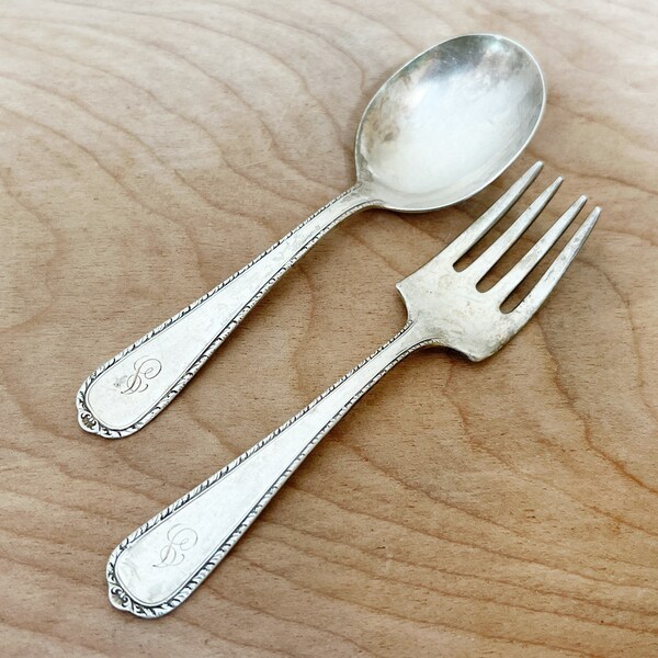 Childrens Fork and Spoon - Etsy