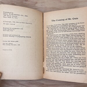 The Mysterious Mr.quin by Agatha Christie W William Teason Cover Art ...