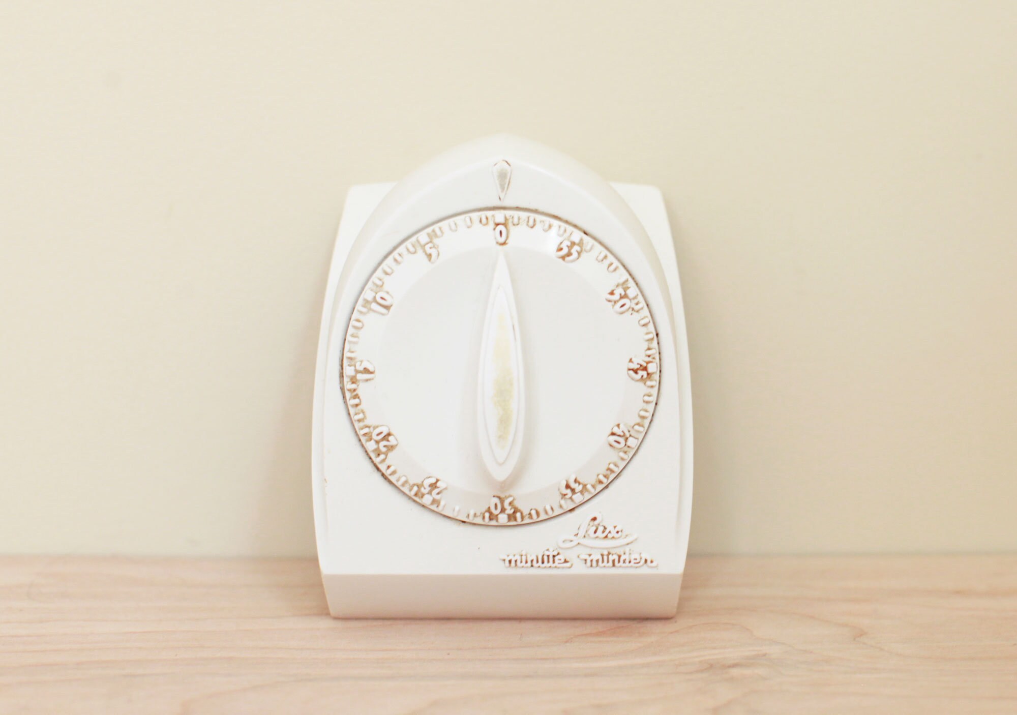Lux Minute Minder Kitchen Timer Large Working Classic Style Egg Timer ...