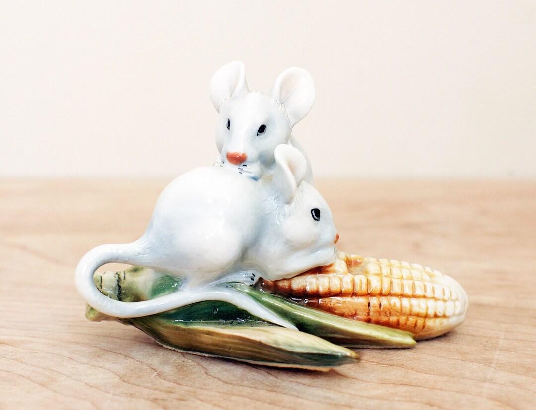 Cacciapuoti Mice on a Corncob Made in Italy/ Beautiful - Etsy