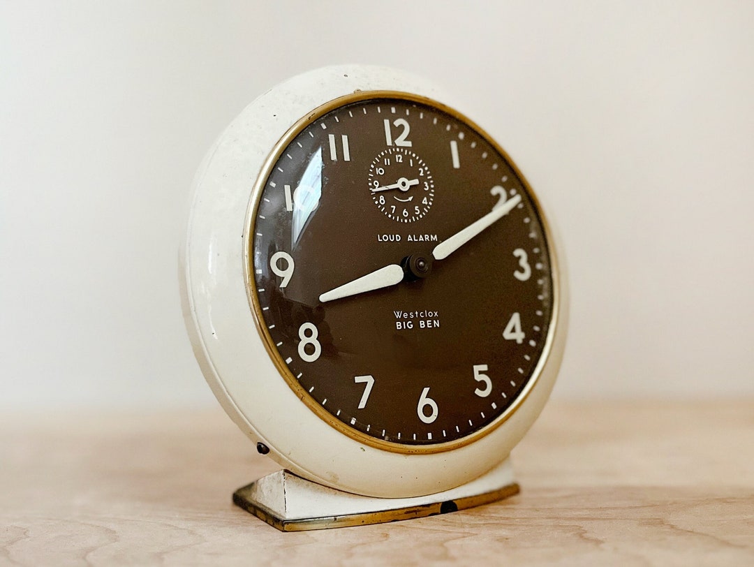 Westclox Big Ben Metal Alarm Clock/ 1950s Modified loud Alarm Clock ...