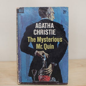 The Mysterious Mr.quin by Agatha Christie W William Teason Cover Art/ Rare 1959 Dell Paperback ...